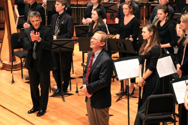 David Maslanka visits School of Music | UofL Bands
